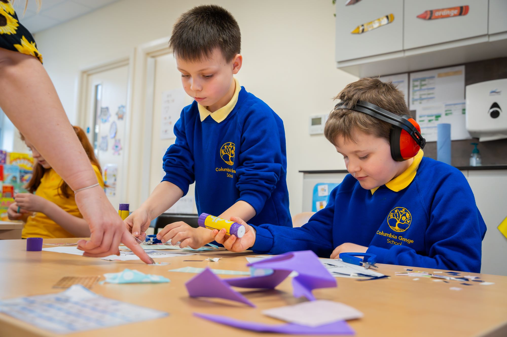 Blue Pathway - Columbia Grange School